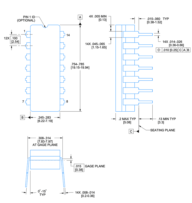 7408 AND Gate IC Datasheet Pin Diagram 7408/74LS08 - Datasheet ...
