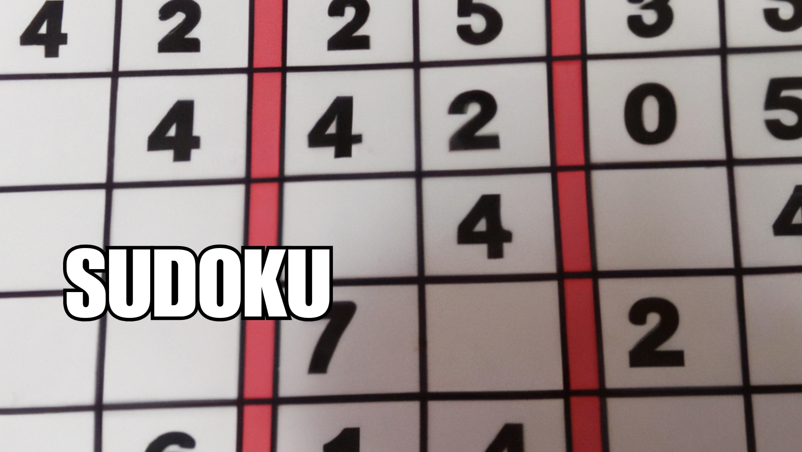 Programa que resuelve un SUDOKU en JAVA
